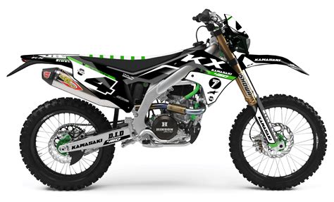 Kit Déco Kawasaki Kx X Klx Kdx Vibes Séries 125 140 150 200 220 250