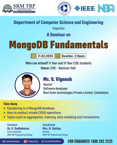 Mongodb Fundamentals Srm Trp Trichy