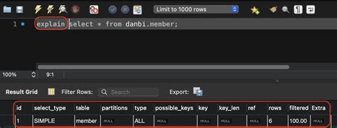 [데이터베이스] 쿼리 실행계획 확인하기 mysql