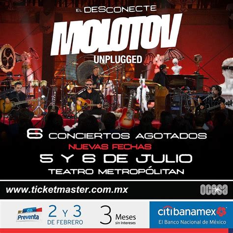 Molotov Anuncia Dos Nuevas Fechas De Su Desconecte Ska Places