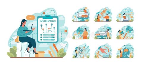 Setting And Optimization Concept Set Idea Of Improvement And