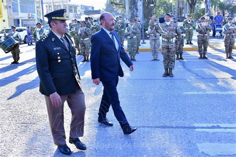 Insfrán Presidió El Acto Por El Aniversario Del Fallecimiento De San