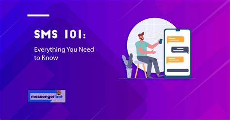 Sms 101 Everything You Need To Know Messenger Bot