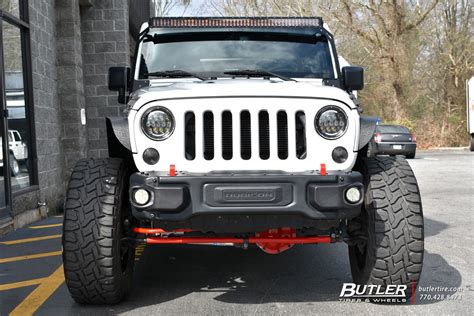 Jeep Wrangler With In Fuel Rampage Wheels Exclusively From Butler Tires And Wheels In Atlanta