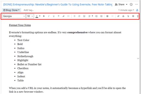 Beginner S Guide To Using Evernote Free Note Taking App Nicole C W