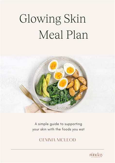 5 Day Glowing Skin Meal Plan — Sunday Naturopathy Fertility And Womens