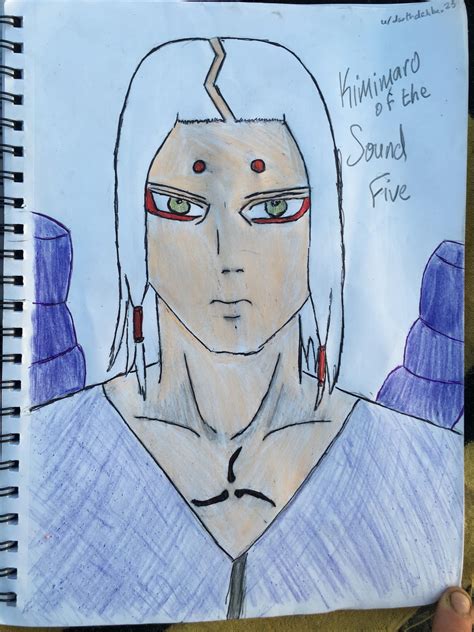 Kimimaro Sole Survivor Of The Kaguya Clan Leader Of The Sound Five