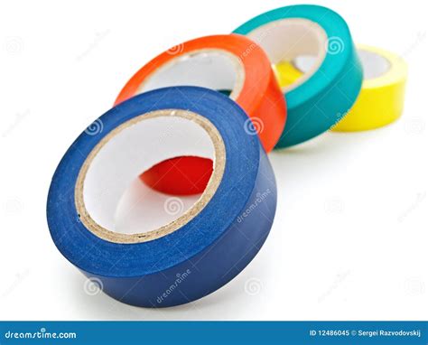 Insulating tape stock image. Image of scotch, tools, tool - 12486045