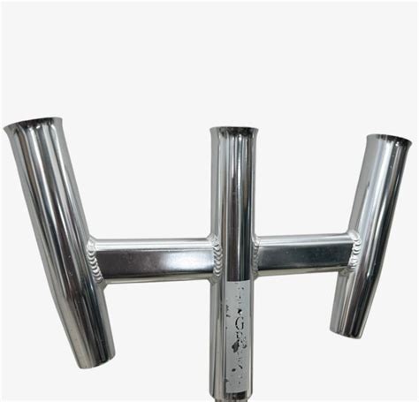 Tigress 18400688 Aluminum Triple Kite Rod Holder W Bent Butt