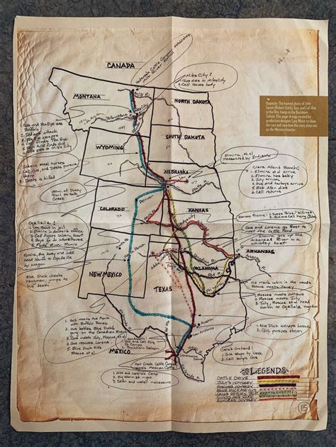 Navigating The Wild West A Deep Dive Into The Lonesome Dove Map