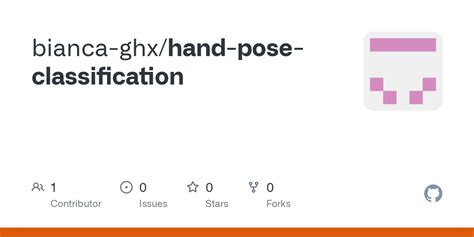 Github Bianca Ghxhand Pose Classification