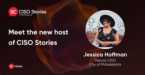 Meet Jessica Hoffman Ciso Stories Host Jessica Vose Posted On The