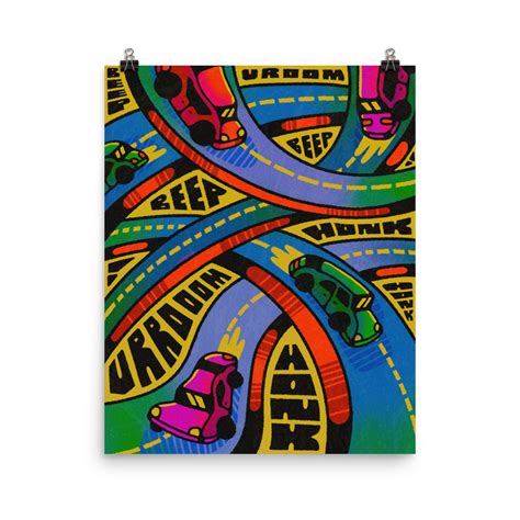 Vroom Vroom Poster — Thingsimak