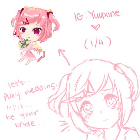 Wedding Natsuki Charm You You Will Play With Her Right Rddlc