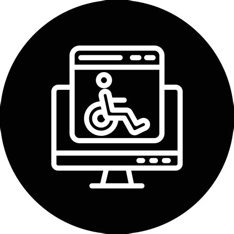 Accessability Icon Design Illustration 50203833 Vector Art At Vecteezy