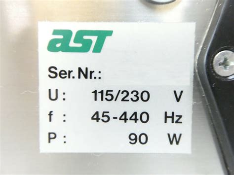 Steag Ast S Reflectrometrics Integrated Reflectometer Mattson 17000340