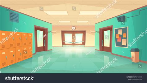 School Cartoon Background