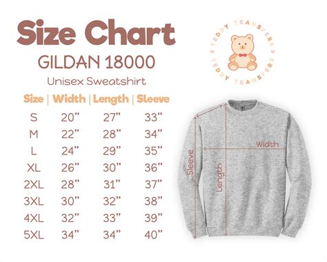 Dtf Transfer Size Chart Dtf Transfer Placement Guide