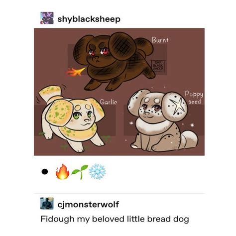 Pokémon 姫 🌷🍡🪽 On Instagram Bread Dog Variants Would Literally Be So