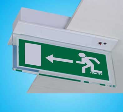 Ceiling Mounted Led Exit Light LED Emergency Exit Lights Industrial Emergency Lights Infoaid
