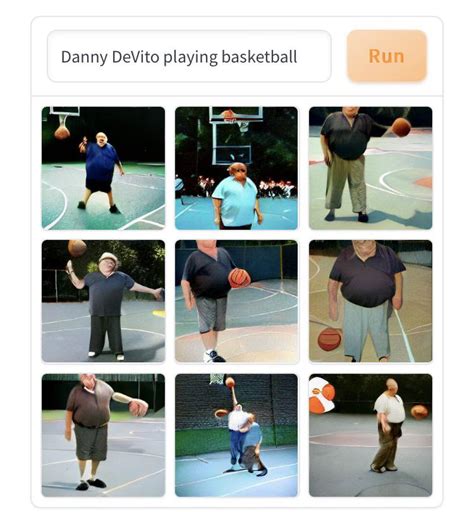 Danny Devito Playing Basketball R Weirddalle
