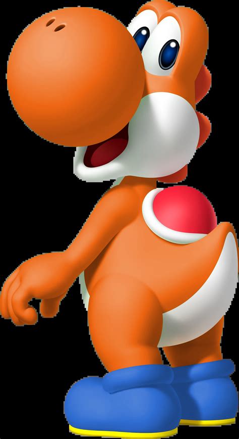 Image Acl Mk8 Orange Yoshi Png Fantendo Nintendo Fanon Wiki Fandom Powered By Wikia