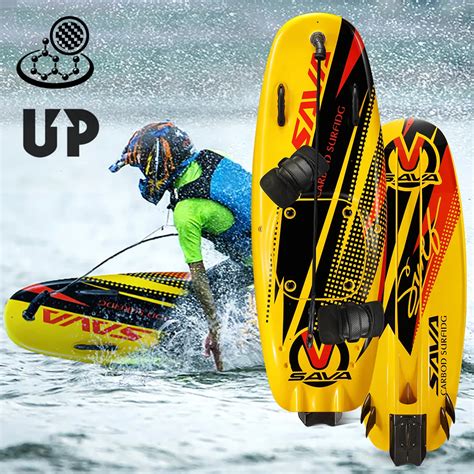 SAVA Tabla De Surf El Ctrica De Fibra De Carbono Tabla De Agua Ligera