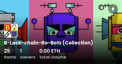 B Lock Chain Ro Botz Collection Collection OpenSea