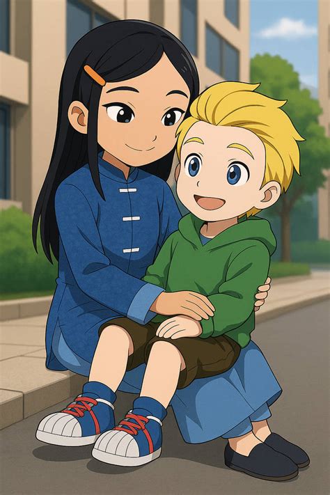 James Jones Sitting On Shi La Wons Lap By Tgvduplexjoel255 On Deviantart