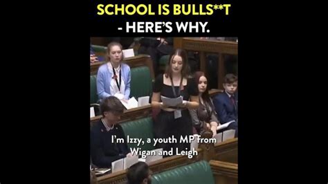 Julian Gee On Linkedin Izzy Garbutt Myp Speaking To British Youth Parliament