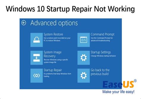 8 Quick Fixes Windows 10 Startup Repair Not Working🔥