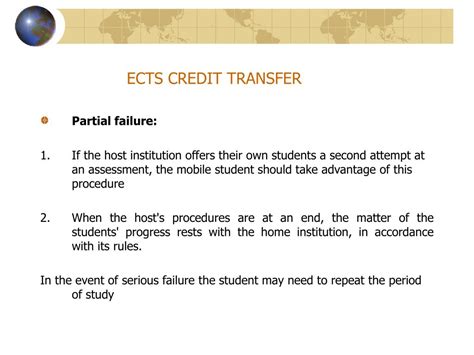 Ppt Ects European Credit Transfer System Powerpoint Presentation