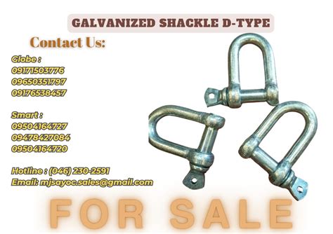 Galvanized Gi Shackle D Type Commercial And Industrial Industrial