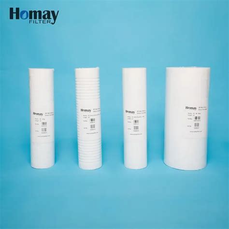 Pp Melt Blown Sediment Filter Element For Liquid Filtration And Water Treatment Water Filter