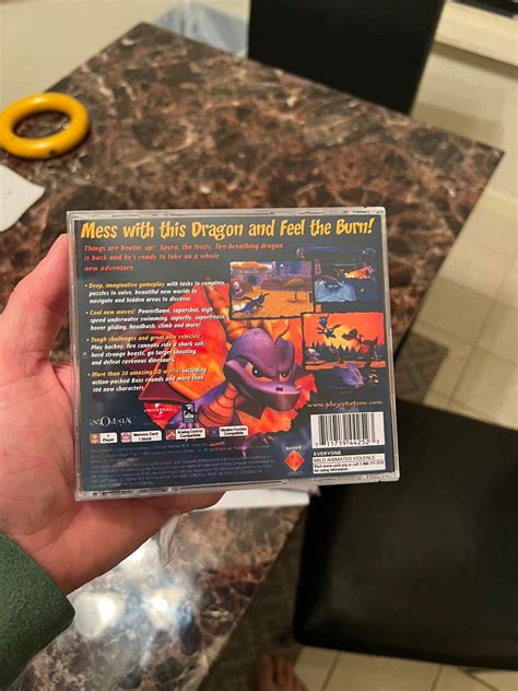 Spyro 2 Riptos Rage Reproduction Case No Disc Ps1 Etsy