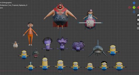 Minion Rush Mobile Model Pack By Bfbtml On Deviantart