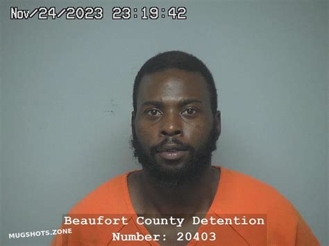 Shaquille Devon Brown Lewis 11 24 2023 Beaufort County Mugshots Zone