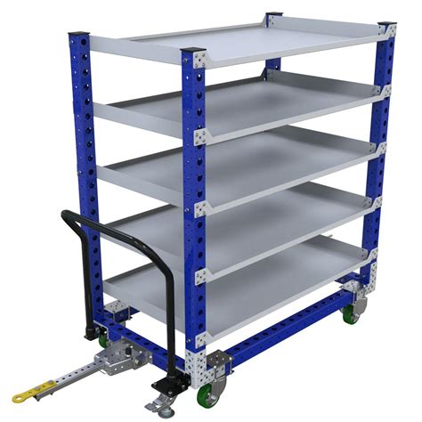 Carro Remolcador Con Repisas 840 X 1470 Mm Flexqube