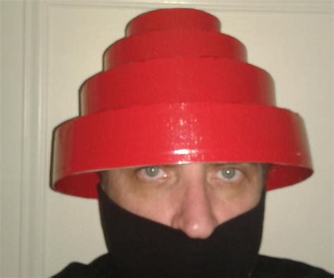 Devo Power Dome Hat Helmet 9 Steps Instructables