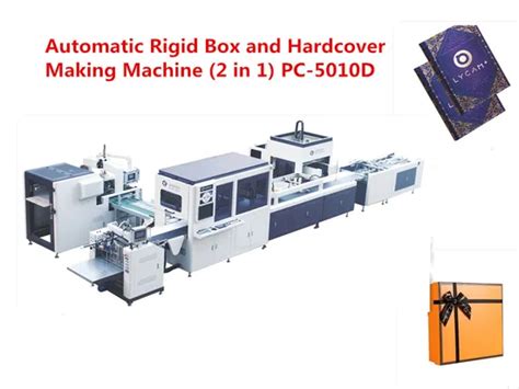 2025 China Print Show Promotion Show Fully Autoamtc Rigid Box Making