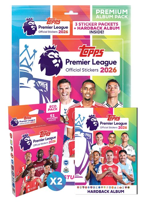 Topps® Official Premier League Stickers