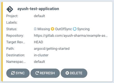 get started with argo cd