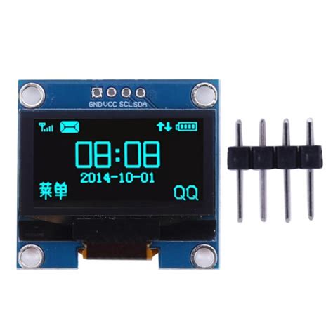 【มาใหม่】โมดูลจอแสดงผลแอลอีดีจอ Lcd Oled 1 3นิ้ว4pin I2c Iic Ssh1106ไดรฟ์โมดูล Lcd 7pin Spi