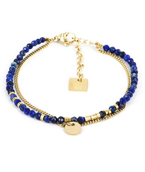 Bracelet ZAG acier doré Apache