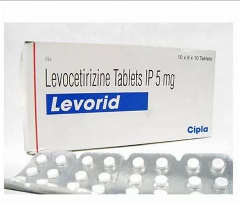 Levorid Levocetirizine Tablet For Personal 5 Mg At Rs 100 Stripe In Nagpur