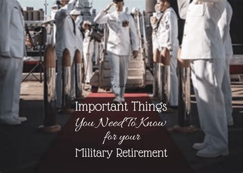 49 Things You Need To Know Before Military Retirement Katehorrell