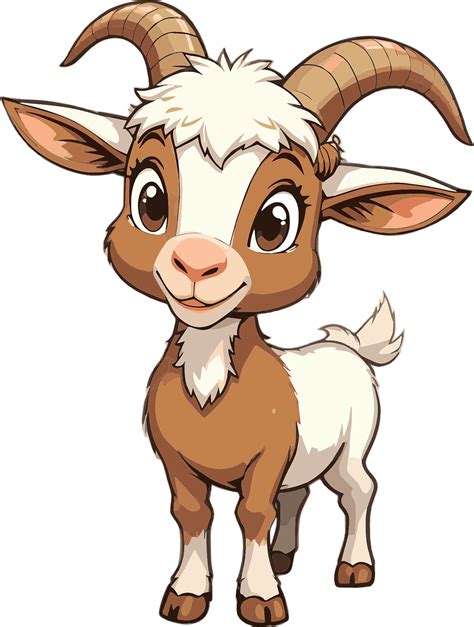 Download Ai Generated Goat Cute Royalty Free Vector Graphic Pixabay