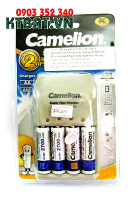 Nơi bán Bộ sạc pin AA AAA Camelion BC 0905A 4 pin sạc AA2700mAh