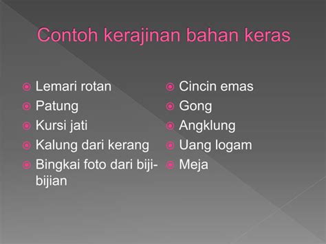 Kerajinan Bahan Keras Biji Bijian Ppt