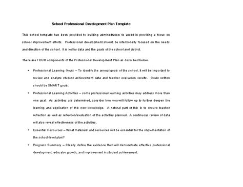 Primary School Development Plan Template Pdfsimpli